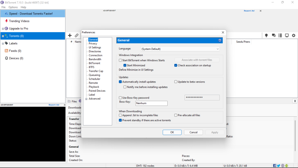 BitTorrent Classic para Windows Download