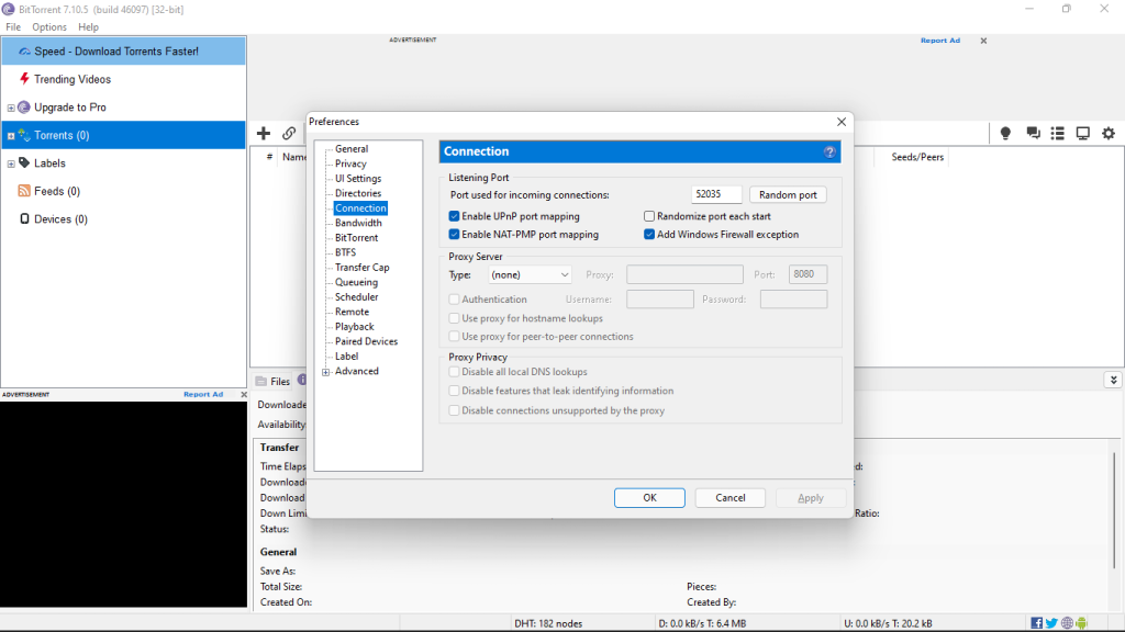 BitTorrent Classic para Windows Download