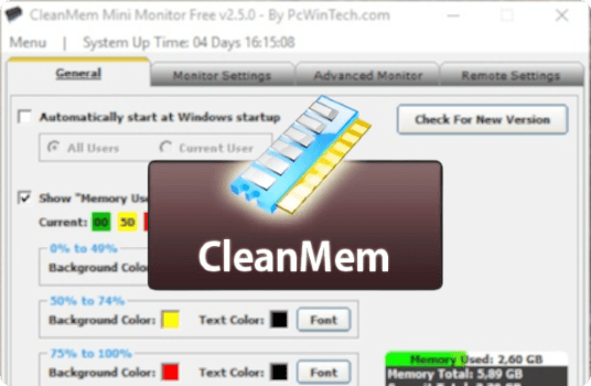 CleanMem para Windows Download
