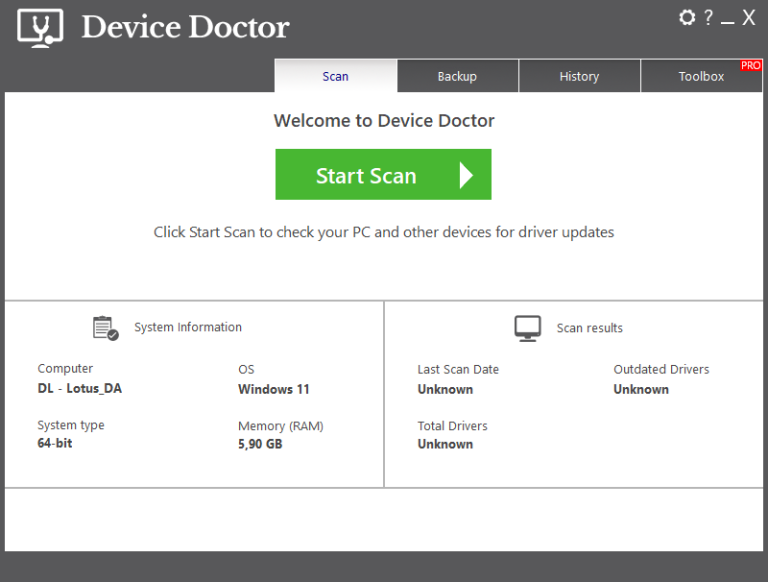 Device Doctor para Windows Download