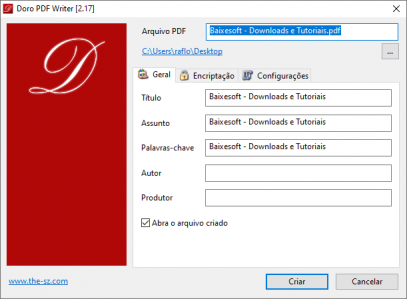 Doro PDF Writer para Windows Download - Baixesoft