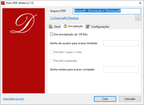 Doro PDF Writer para Windows Download - Baixesoft