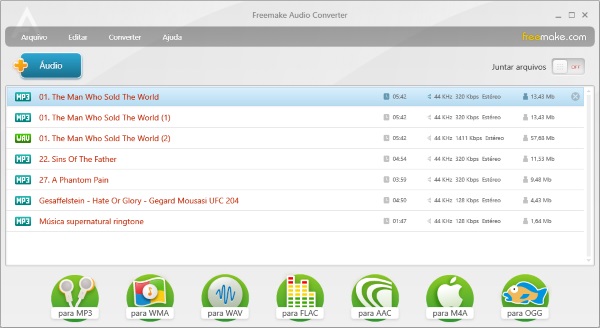 Freemake Audio Converter para Windows Download