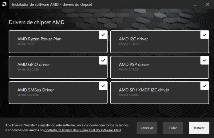 Drivers da AMD Radeon RX Vega 11 Instalador Offline 26.1.1 - Download