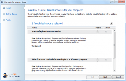 Microsoft Fix It Download