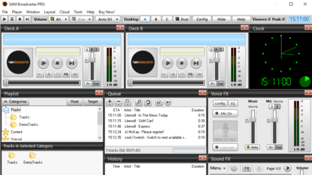 SAM Broadcaster PRO para Windows Download