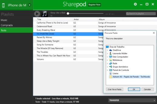 SharePod para Windows Download - Baixesoft
