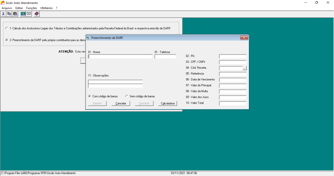Sicalc para Windows Download