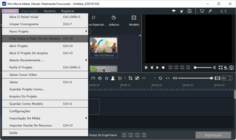 Win Movie Maker para Windows Download - Baixesoft
