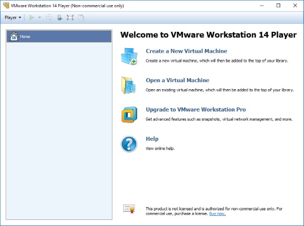 VMware Workstation Player para Windows Download
