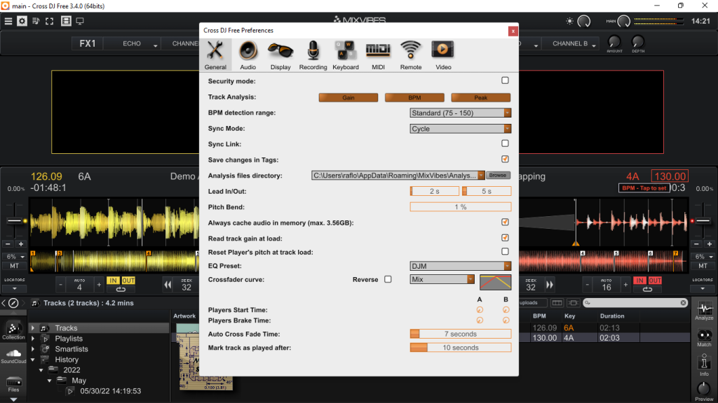 CrossDJ Free para Windows Download