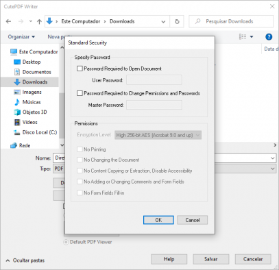 CutePDF Writer para Windows Download