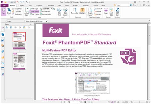 Foxit PhantomPDF para Windows Download
