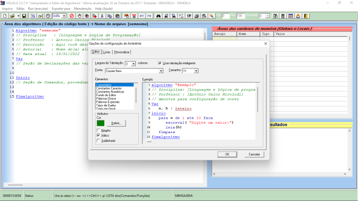 VisuAlg para Windows Download