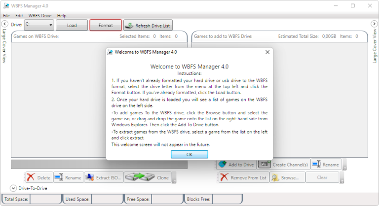 WBFS Manager 4.0 para Windows Download