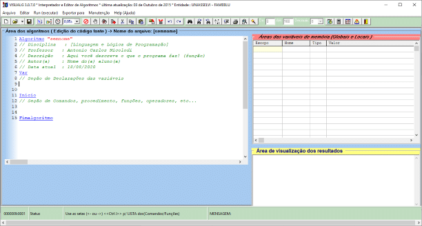 VisuAlg para Windows Download