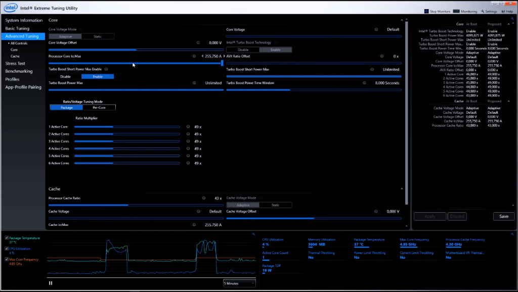 Intel Extreme Tuning Utility para Windows Download