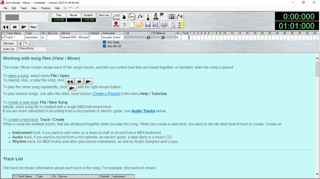 Anvil Studio para Windows Download