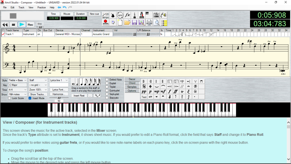Anvil Studio para Windows Download - Baixesoft