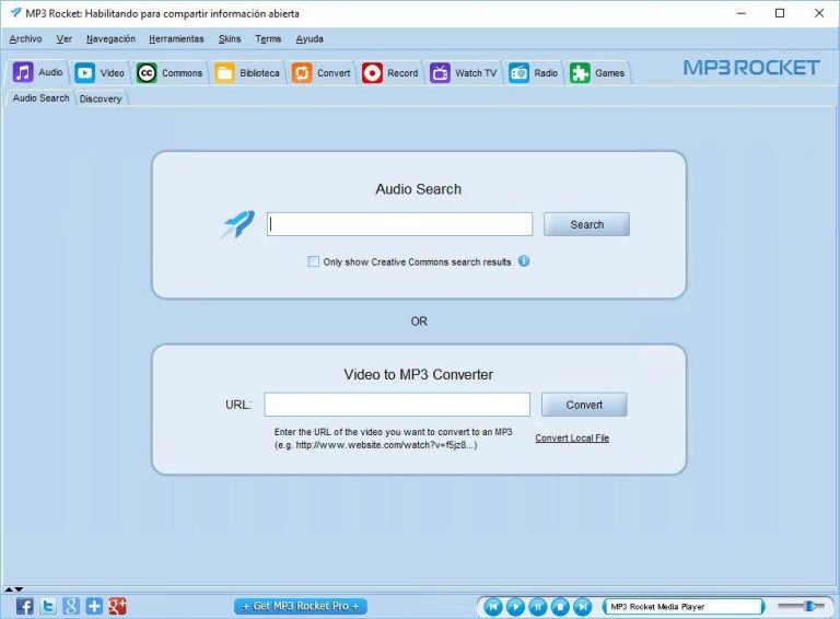 MP3 Rocket para Windows Download