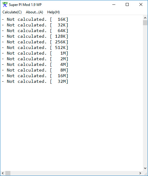 Super PI para Windows Download
