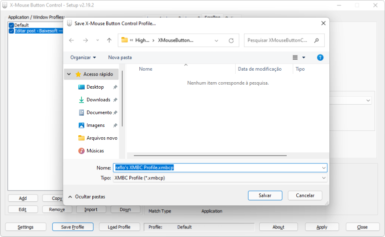 X-Mouse Button Control Portable para Windows Download - Baixesoft