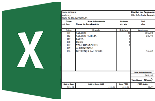 Modelo de Contracheque Editável Download