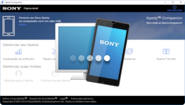 Sony Xperia Companion para Windows Download
