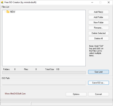 Free ISO Creator para Windows Download
