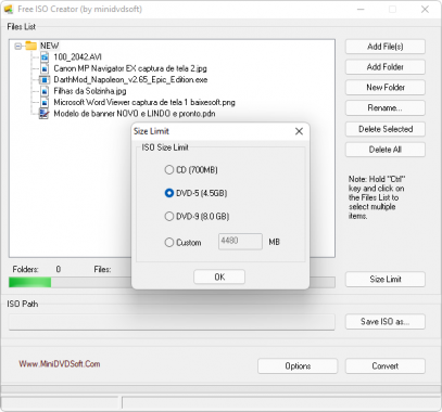 Free ISO Creator para Windows Download