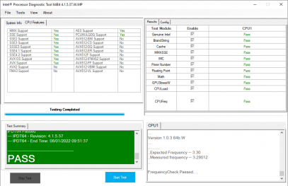 Intel Processor Diagnostic Tool para Windows Download