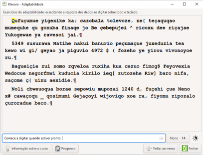 Klavaro: Curso de Digitação para Windows Download