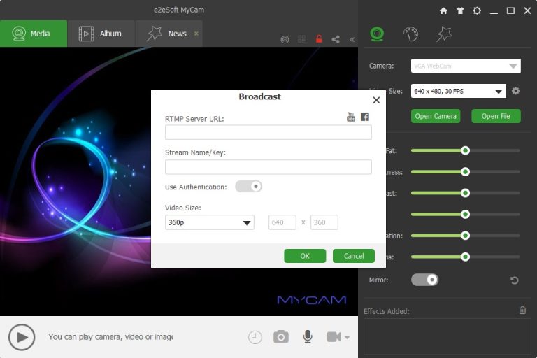 MyCam para Windows Download - Baixesoft