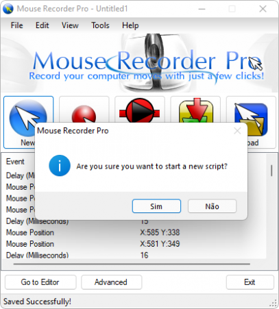Mouse Recorder Pro para Windows Download