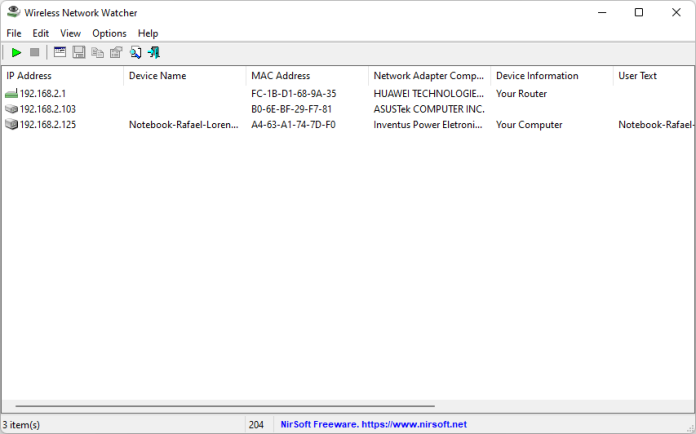 Wireless Network Watcher Download
