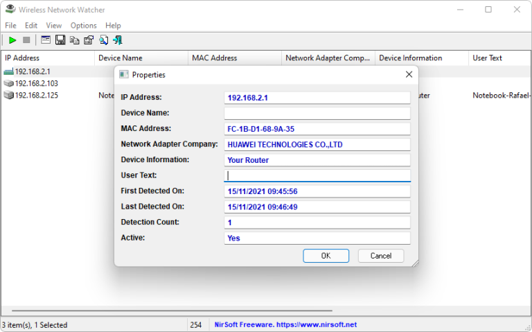 Wireless Network Watcher para Windows Download - Baixesoft