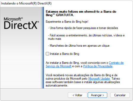 DirectX End-User Runtime para Windows Download