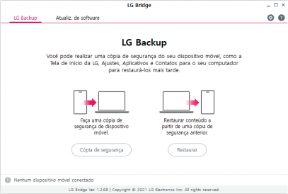 LG Bridge para Windows Download - Baixesoft