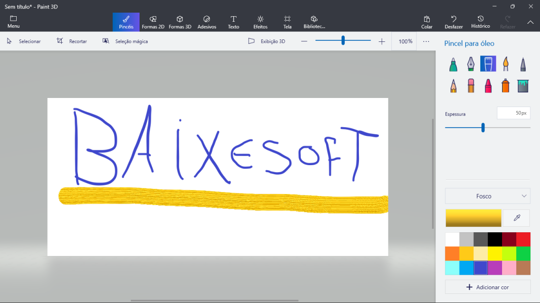 Paint 3D para Windows Download - Baixesoft