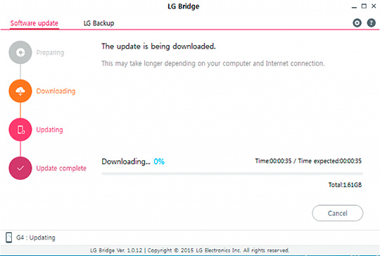 LG Bridge download - BaixeSoft