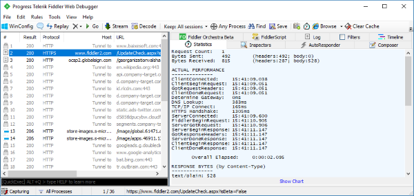 Fiddler para Windows Download