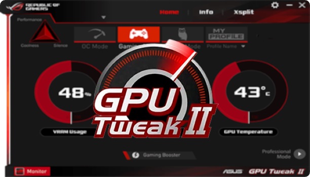 ASUS GPU Tweak II para Windows Download