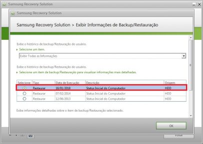 Samsung Recovery Solution para Windows Download