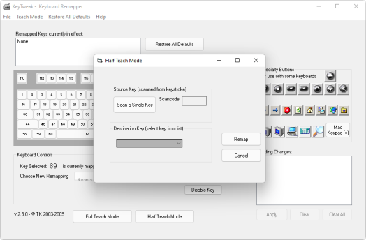 KeyTweak para Windows Download - Baixesoft