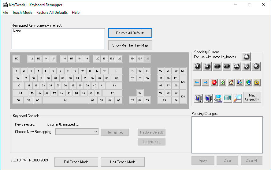KeyTweak para Windows Download
