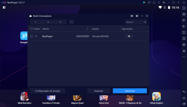 NoxPlayer para Windows Download
