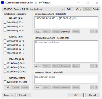Custom Resolution Utility para Windows Download