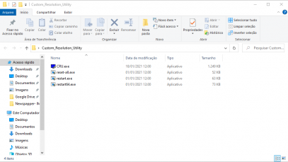 Custom Resolution Utility para Windows Download - Baixesoft