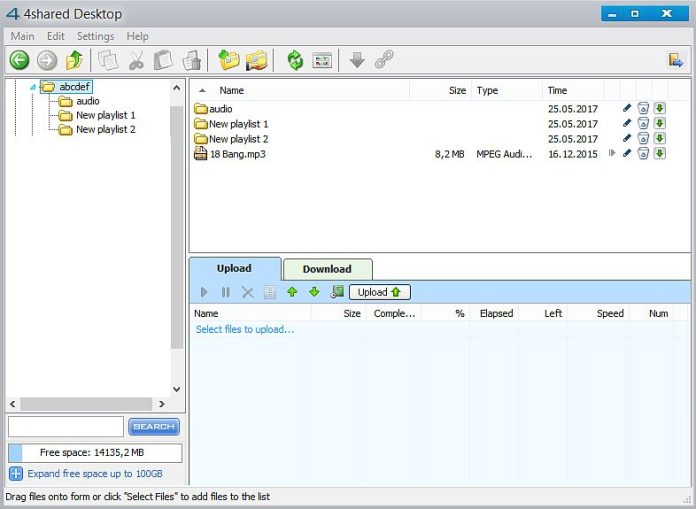 4Shared Desktop para Windows Download - Baixesoft