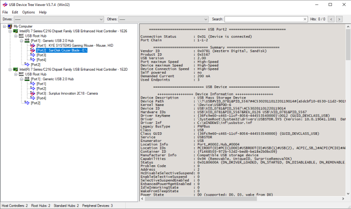 USB Device Tree Viewer para Windows Download